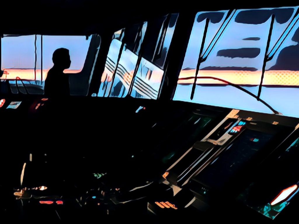 Bridge Watchkeeper - marine-motives.com Ship Photos and Maritime ...