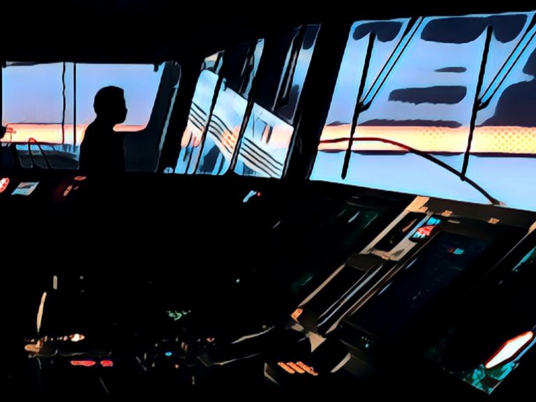 Bridge Watchkeeper - marine-motives.com Ship Photos and Maritime ...