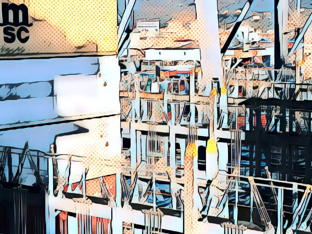 Lashing Bridge - marine-motives.com Ship Photos and Maritime Photography